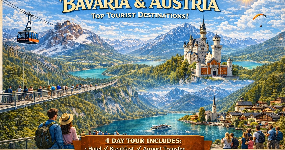 Munich: 4-Day Private Tour, Bavaria & Austria, Alps +Castles | GetYourGuide