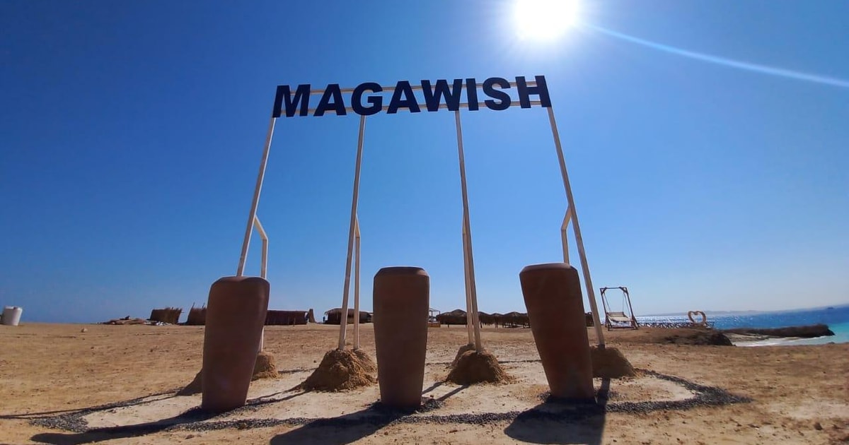 Hurghada: Boat trip, snorkeling & Magawish island W Lunch | GetYourGuide