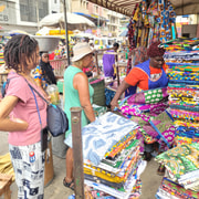 Accra: Ghana fabric tour and batik tie and dye making | GetYourGuide