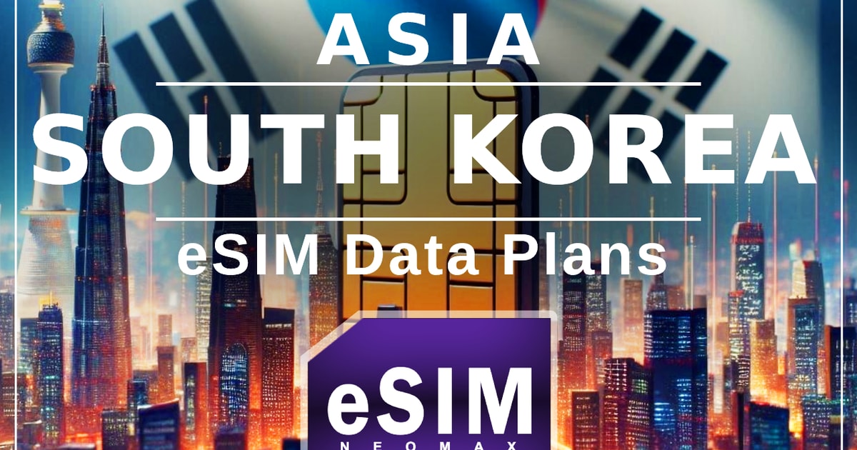 eSIM da Coreia do Sul: ativação instantânea 4G/5GB | GetYourGuide
