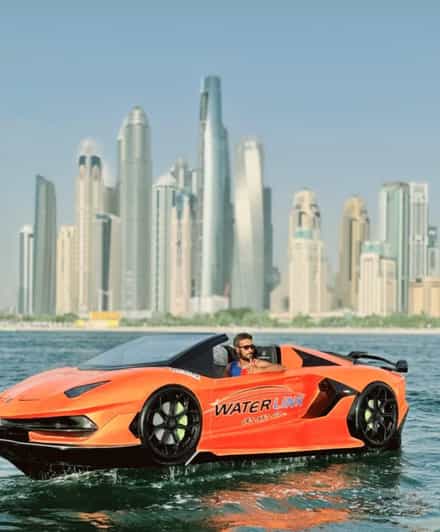 Dubai: Dubai Marina Luxury Lamborghini Jet Car Rental | GetYourGuide
