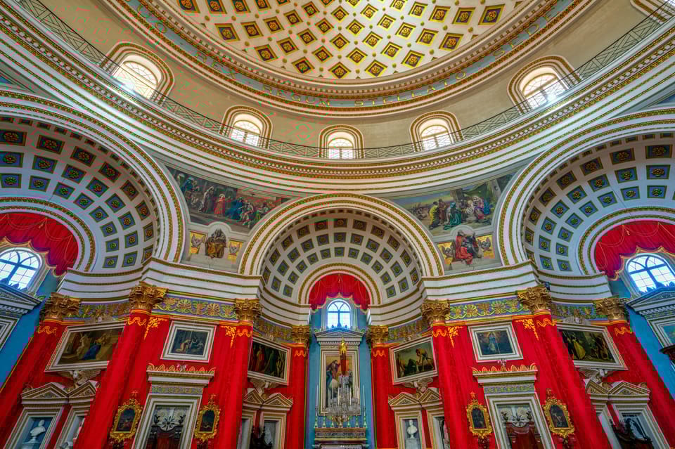 From Mosta: City Highlights Tour of Mosta with Buffet Lunch | GetYourGuide