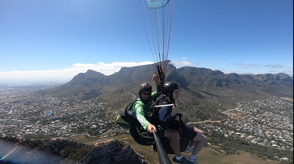 Cape Town: Tandem Paragliding with views of Table Mountain | GetYourGuide