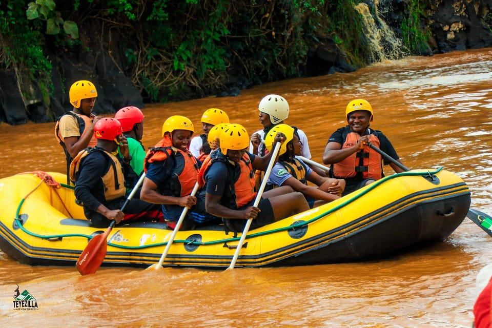 From Nairobi: Sagana White Water Rafting | GetYourGuide