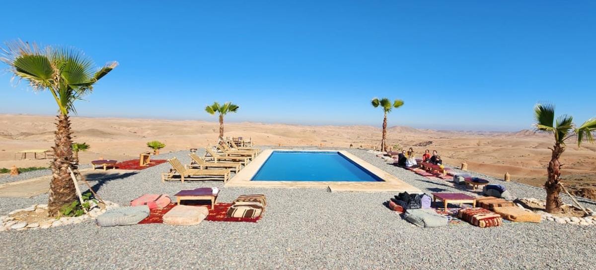 Marrakech: Half Day Tour To Agafay Desert with Lunch & pool | GetYourGuide