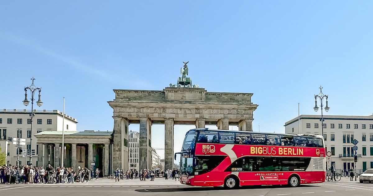Berlin: Hop-On Hop-Off Sightseeing Bus with Boat Options | GetYourGuide