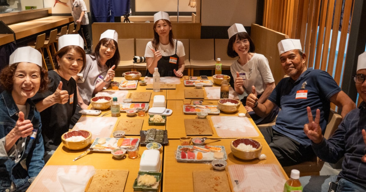 Sushi Making Class and Tasting Experience in Ginza | GetYourGuide