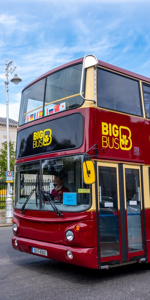 Dublin: Big Bus Hop-On, Hop-Off Tour with Live Guide | GetYourGuide