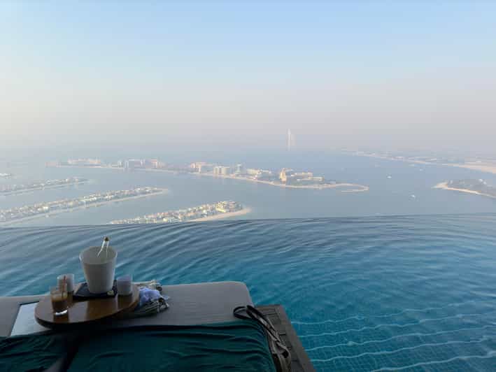 Dubai: Infinity Sky Pool & Yacht Party with BBQ & Drinks | GetYourGuide