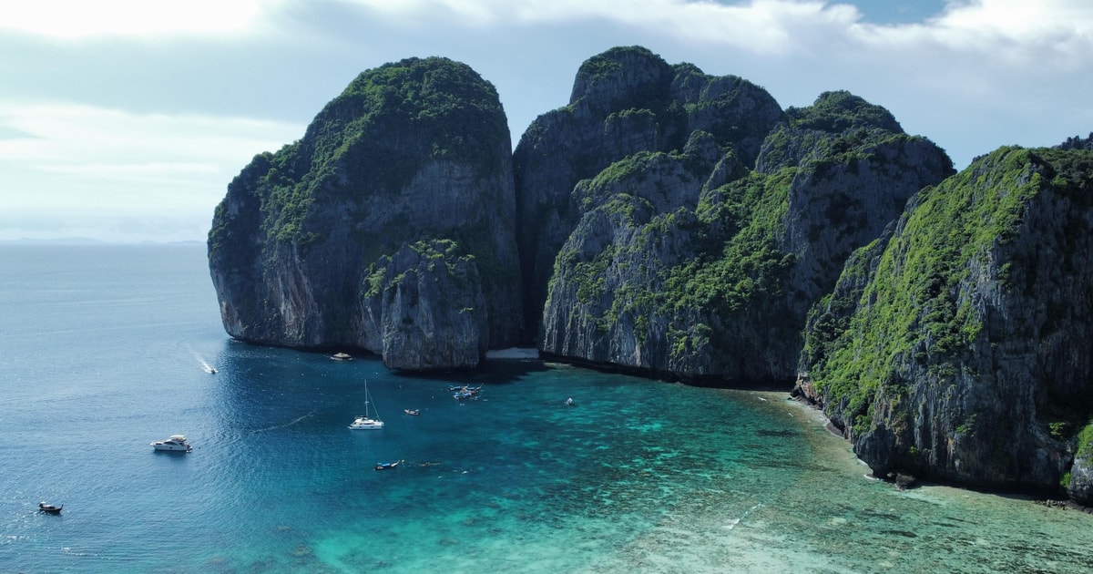 Krabi: Phi Phi and 4 Islands with Snorkeling by Speed Boat | GetYourGuide