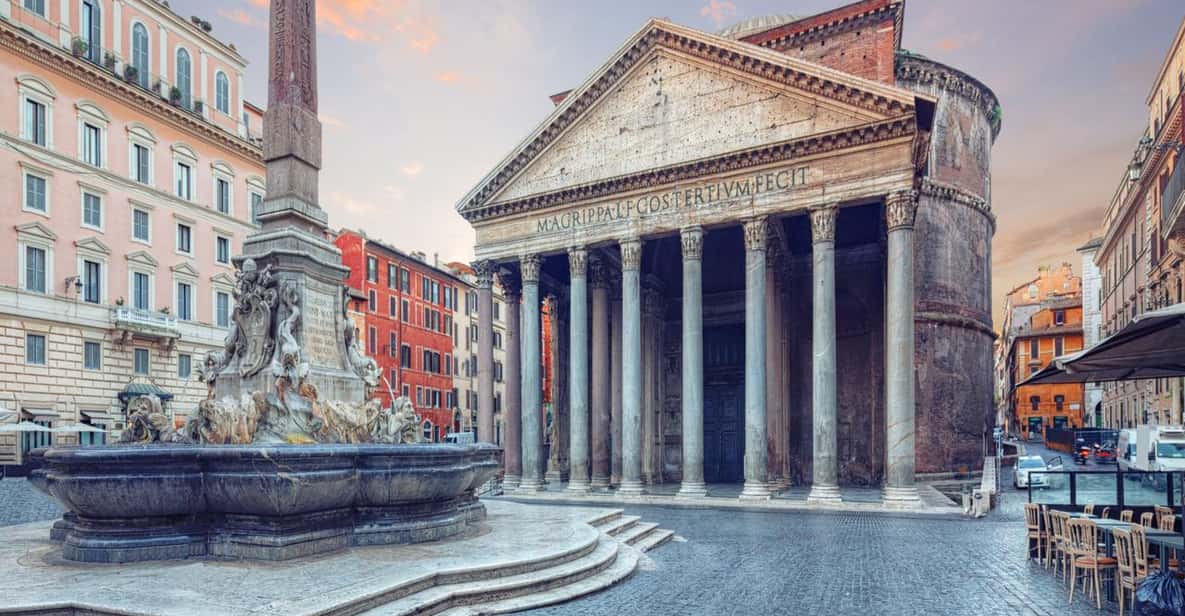 Rome: ticket voor het Pantheon en multimediavideo over het oude Rome ...