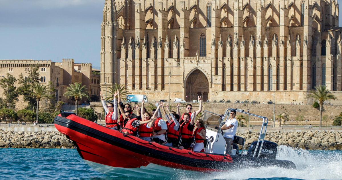 Palma de Mallorca: Adrenaline SpeedBoat Experience | GetYourGuide