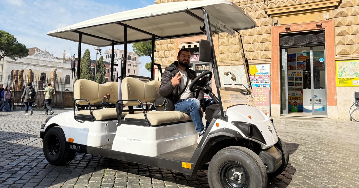 Roma City Golf Card Pick up tour | GetYourGuide