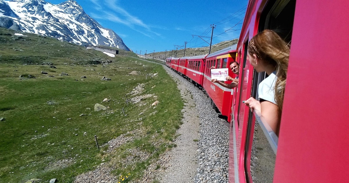 Z Mediolanu: pociąg Bernina, Alpy Szwajcarskie i St. Moritz – wycieczka 1-dniowa | GetYourGuide