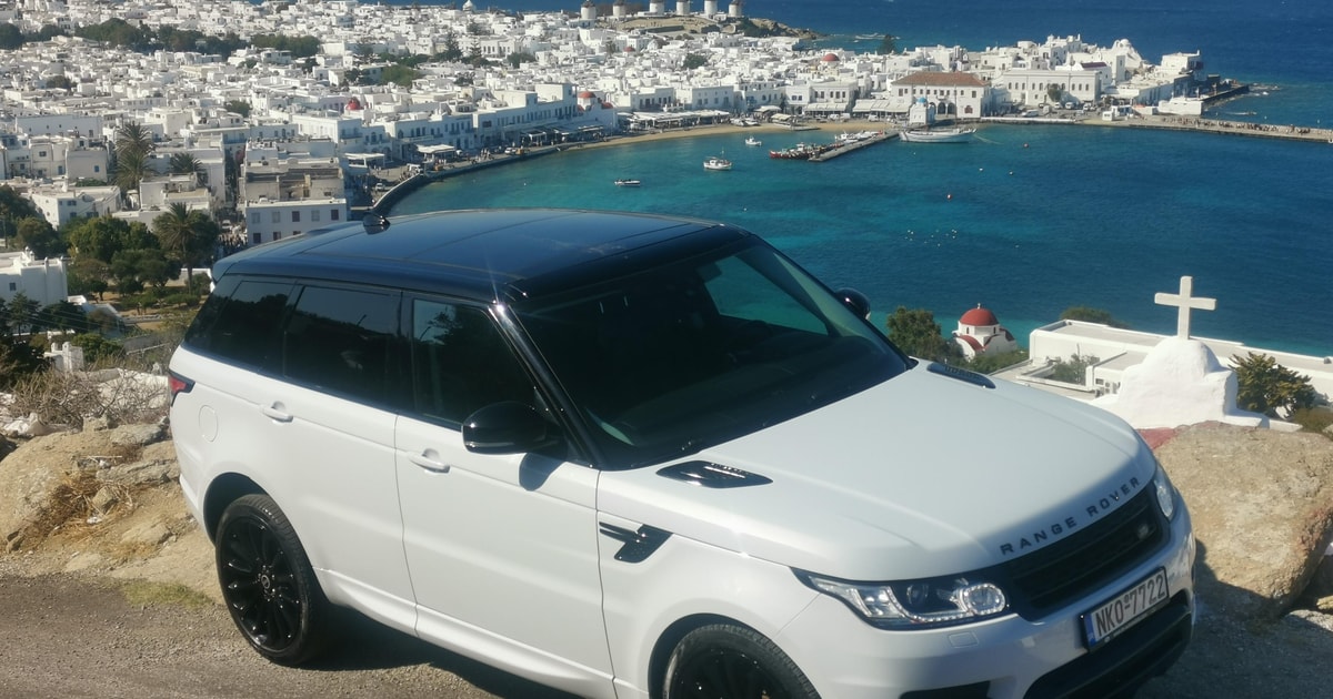 Mykonos: Private Tour with Range Rover | GetYourGuide