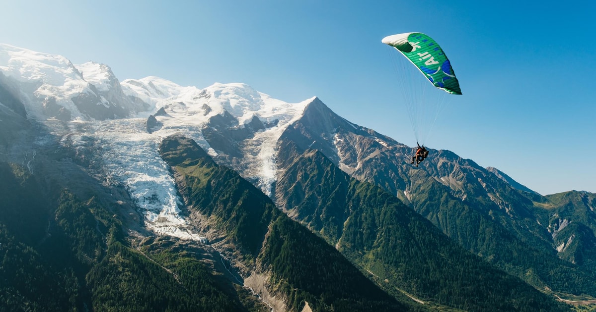 Chamonix: Tandem Paragliding Flight | GetYourGuide
