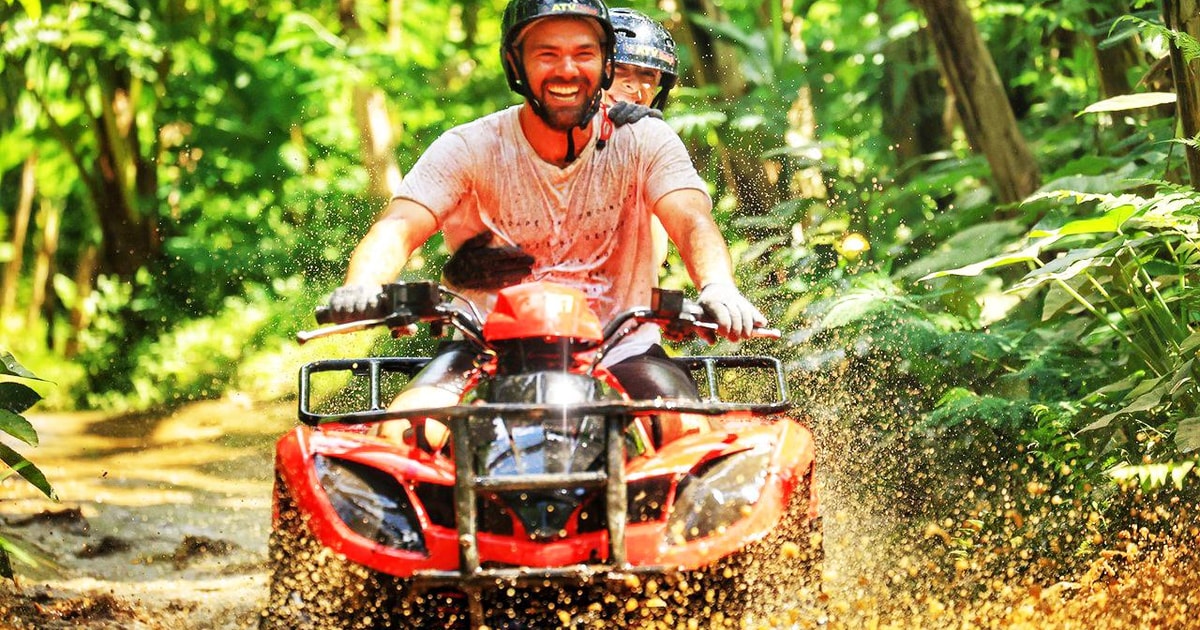 Ubud: Jungle, Rice Fields, River & Muddy Quad Bike Tour | GetYourGuide