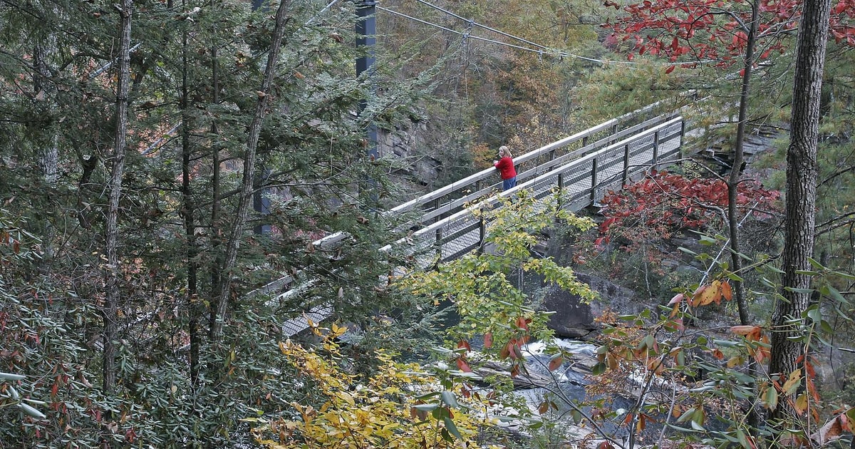 Do norte de Atlanta: Aventura com estilingue em Tullulah Falls ...