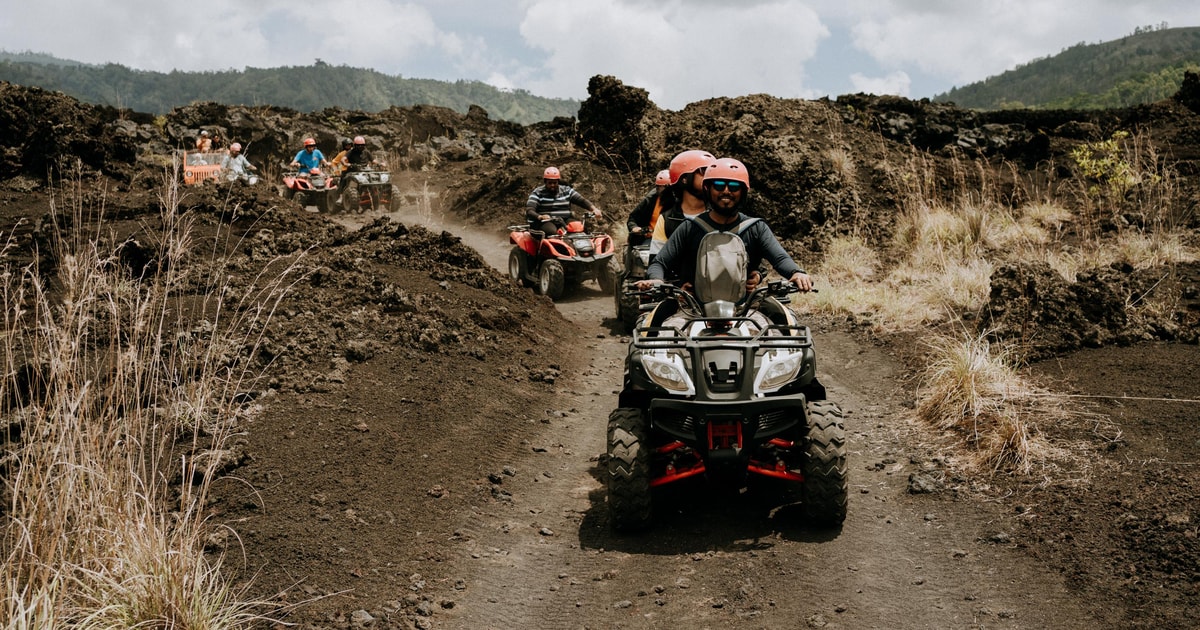 Bali: ATV Tandem Mt.Batur Black Lava & Sand Adventure | GetYourGuide
