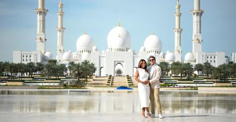 Sesión de fotos profesional en la Mezquita Sheikh Zayed | GetYourGuide
