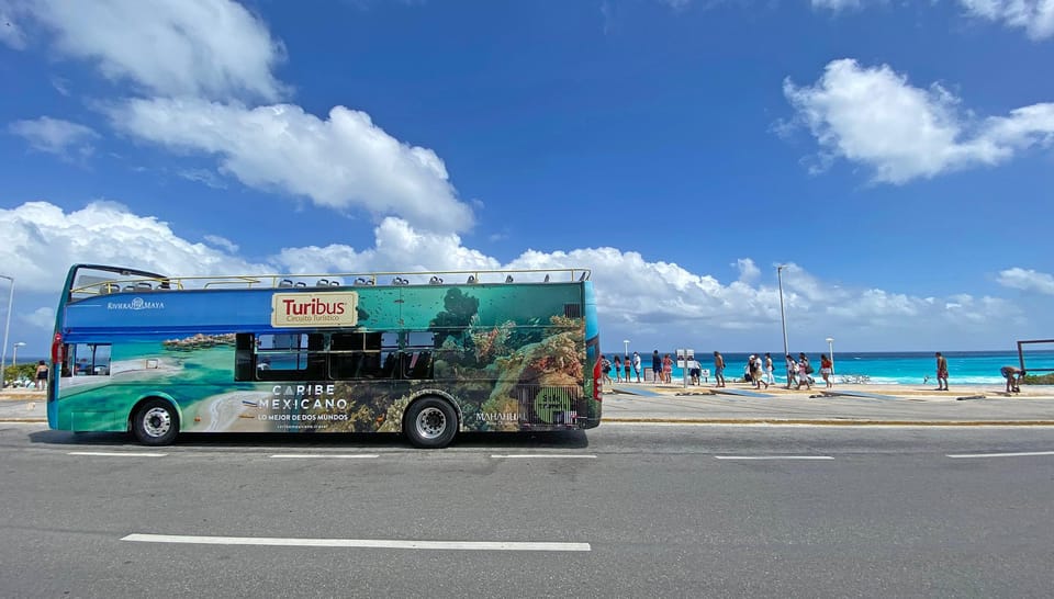 Cancun: Hop-on Hop-off Bus Tour with Flowrider Experience | GetYourGuide