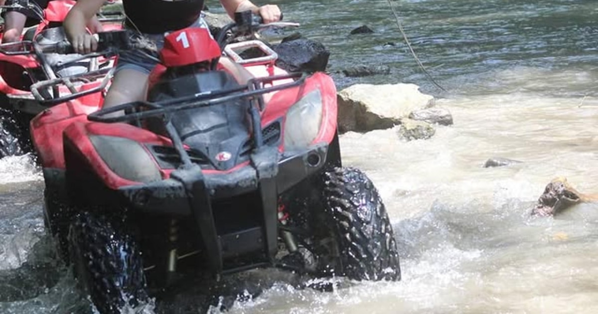 Bali: Guided Quad Bike Ride with Waterfall and Swing Options | GetYourGuide