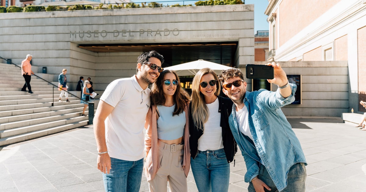 Madrid: Rundvandring Rundvandring, besök på Pradomuseet och drinkar på ...