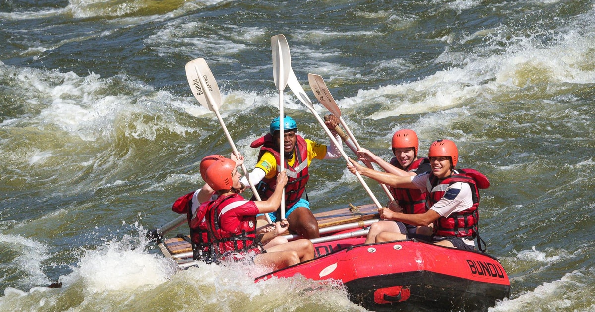 Victoria Falls: Rafting/Heli-lift out at Rapid 10 | GetYourGuide