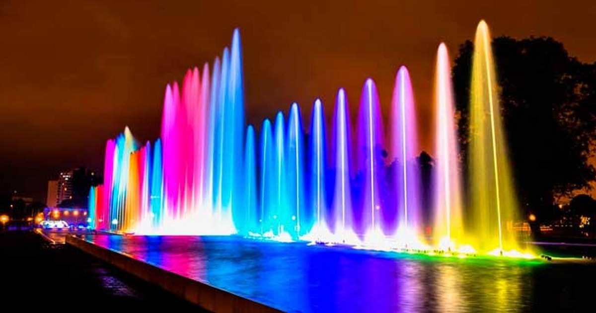 Magic Water Circuit - Illuminated Water show | GetYourGuide
