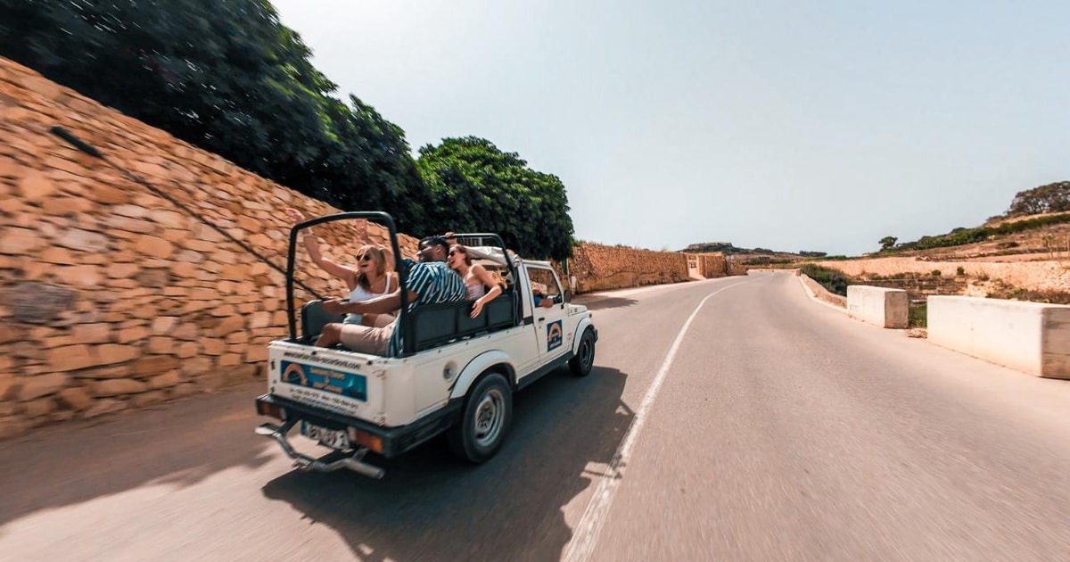 Malta: Gozo Full-Day Jeep Safari with Speedboat Transfers | GetYourGuide