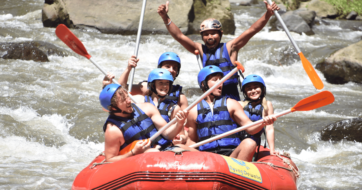 Ubud: Guided Whitewater Rafting Adventure with Lunch | GetYourGuide