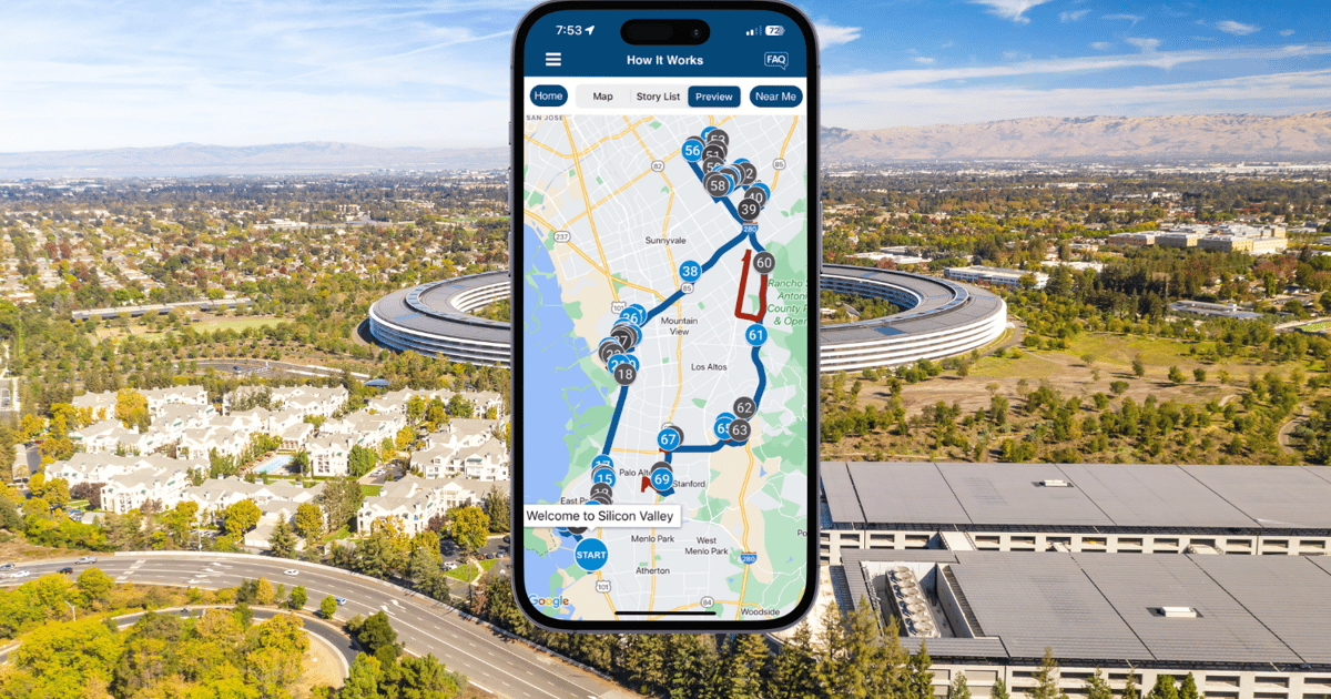 Silicon Valley: Tour audio a guida autonoma per gli amanti della ...