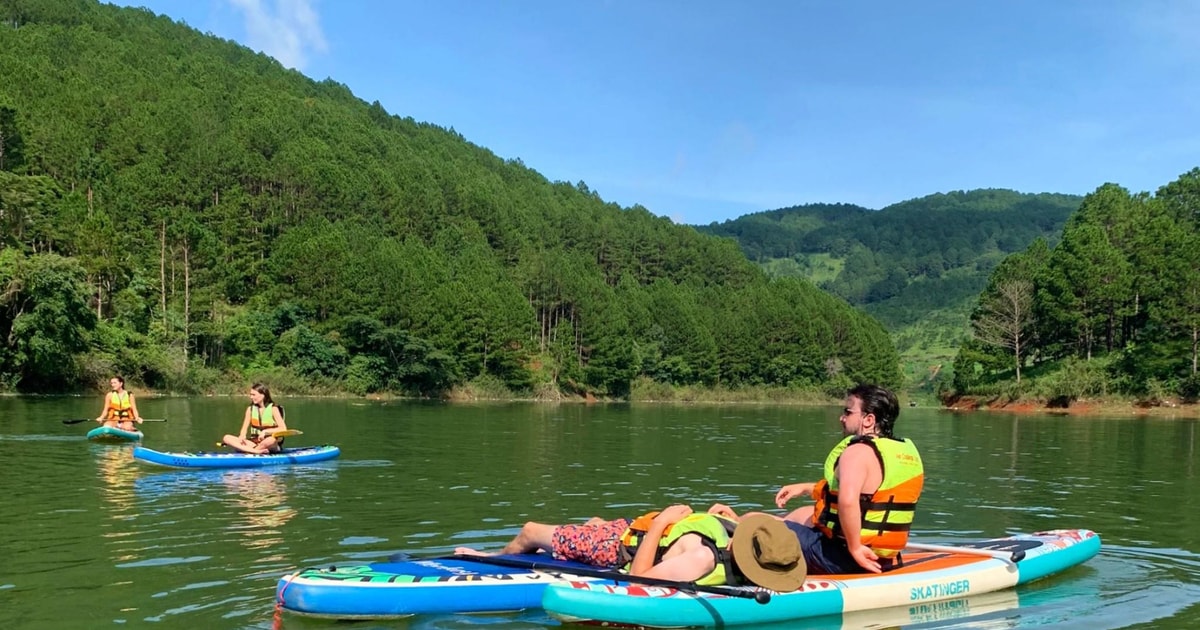 DaLat: Countryside, Kayak/Sup & Waterfalls (small group) | GetYourGuide
