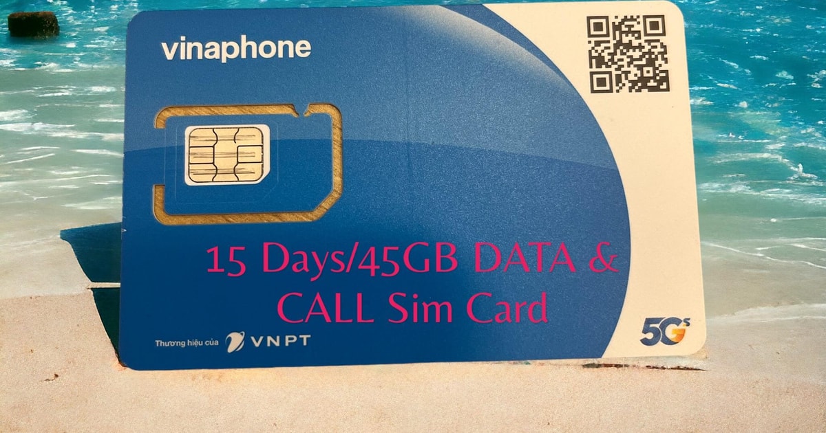 15 Days/45GB Data and Call SIM Card | GetYourGuide