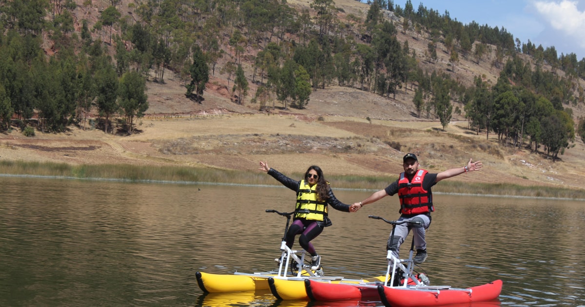 Cusco: Water Biking on Lake Huaypo | GetYourGuide