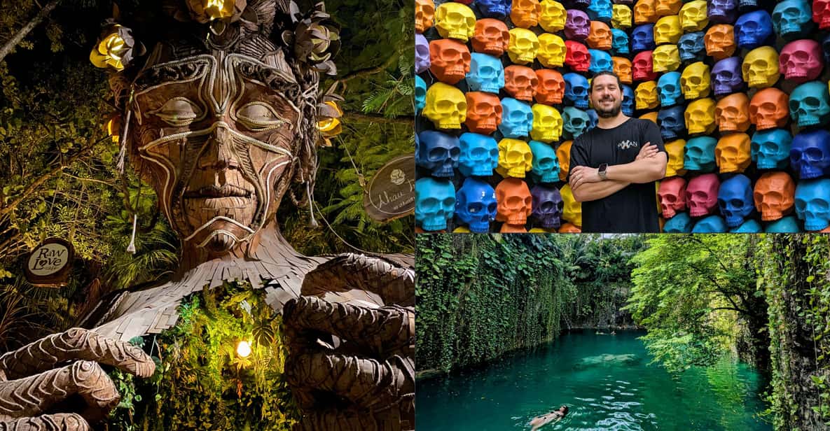 Tulum Instagram: Escultura gigante, Cenote Atik e Cidade das Artes ...