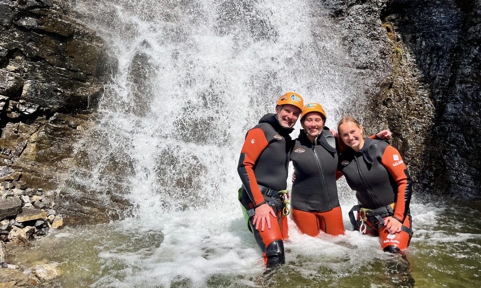 Banff: Ghost Canyon Tour with Slides, Rappels, & Jumps | GetYourGuide