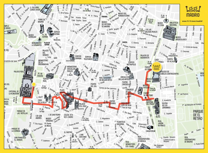 Madrid at 15:15 | Guided City Walking Tour with Small Group | GetYourGuide