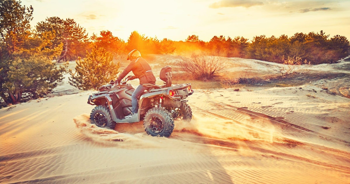 Agadir: Beach and Dune Quad Biking Adventure with Snacks | GetYourGuide