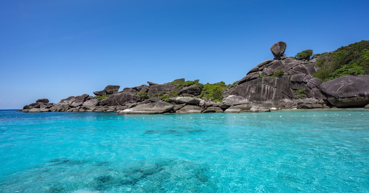 Desde Ao Nang Excursión a las Islas Similan en barco con traslado y ...