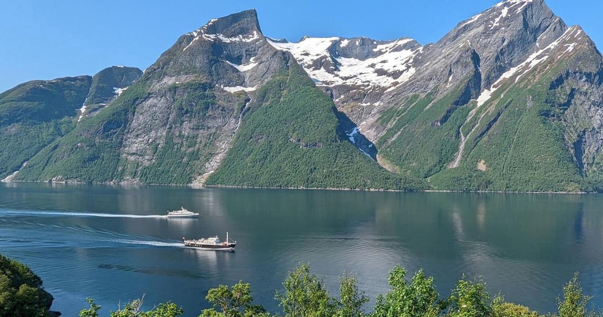 Hjørundfjord Fjord Cruise Øye-Ålesund one way | GetYourGuide