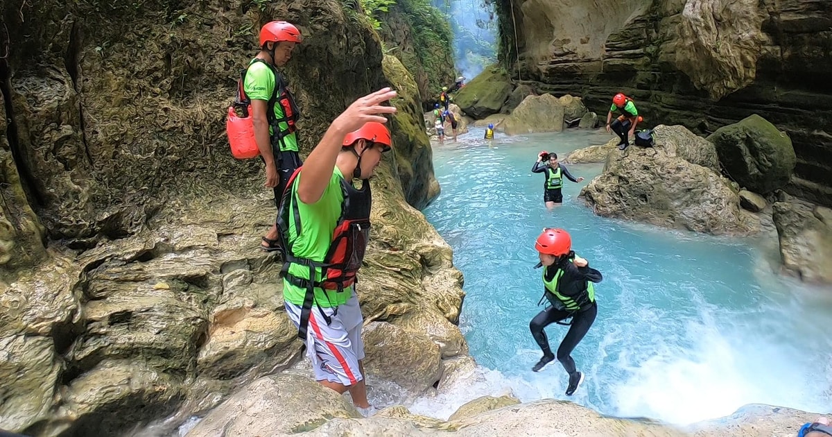 Cebu: Moalboal Sardine Snorkel and Kawasan Canyoneering Tour | GetYourGuide
