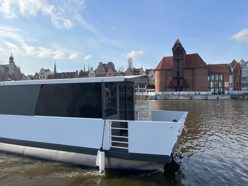 Brand New Tiny Water Bus on Motława River in Gdańsk | GetYourGuide