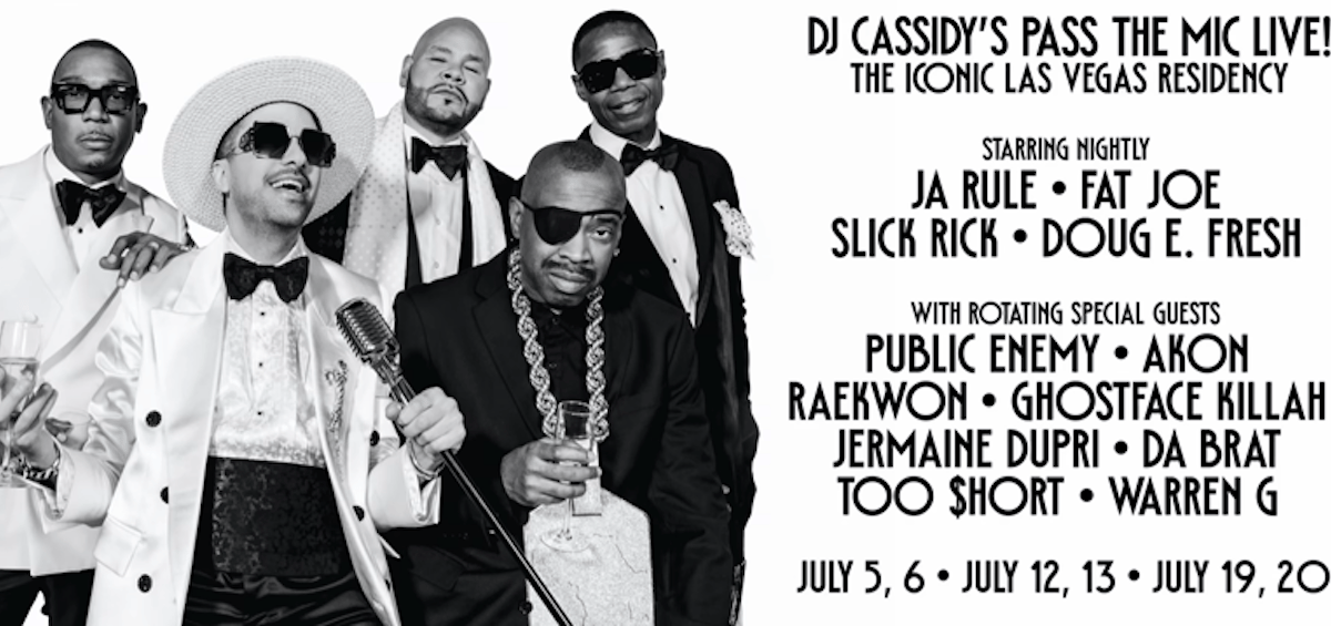 Las Vegas: DJ Cassidy's Pass The Mic LIVE! Residency Show | GetYourGuide
