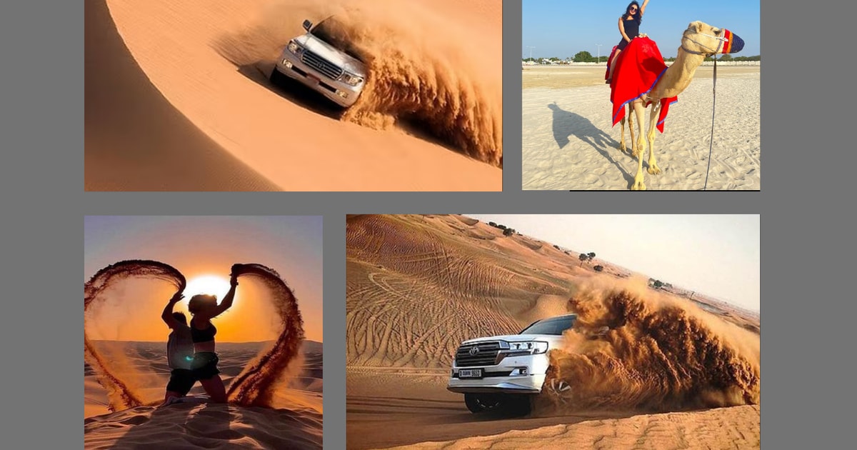 DOHA:Desert Safari Tour With Sand Boarding and Dune Bashing | GetYourGuide