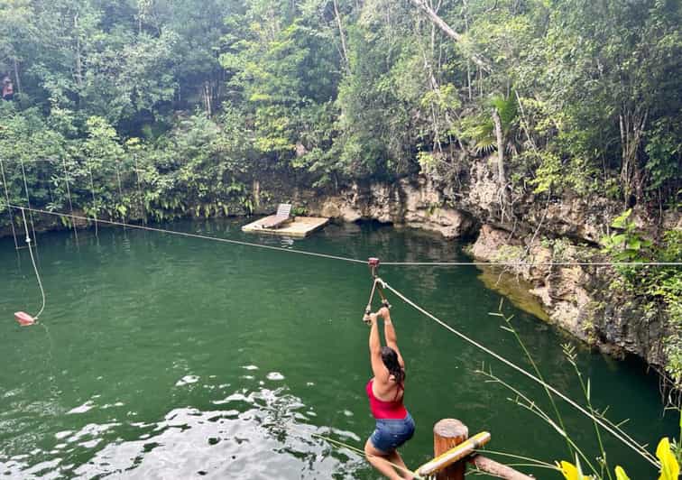 Cancun: Jungle Adventure with Ziplines, Cenote, ATVs & snack | GetYourGuide