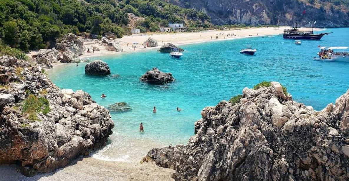 Saranda : Excursion en bateau vers Gremina, Kakome et la plage de ...