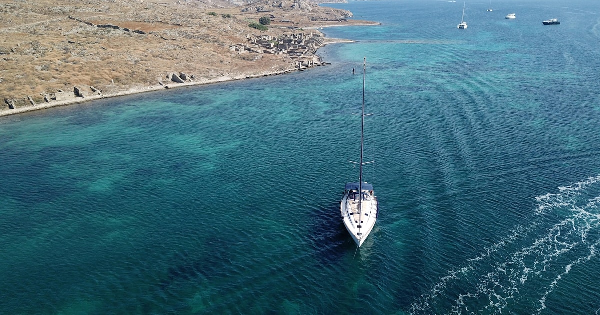 6 Hours Tour to Delos and Rhenia Islands with Sailing Yacht | GetYourGuide