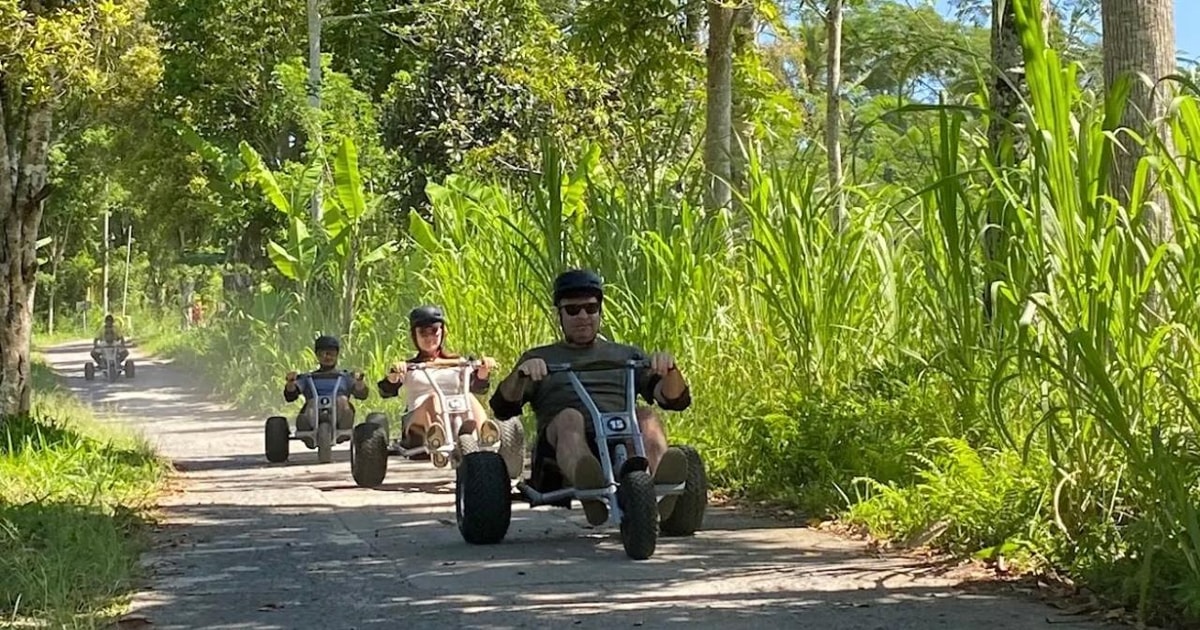 Bali: Jungle Cart Ride and Waterfall | GetYourGuide