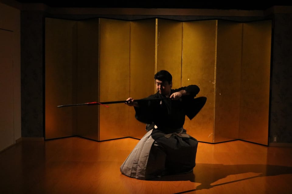 Kyoto: Samurai Kenbu Traditional Sword Dancing Show | GetYourGuide